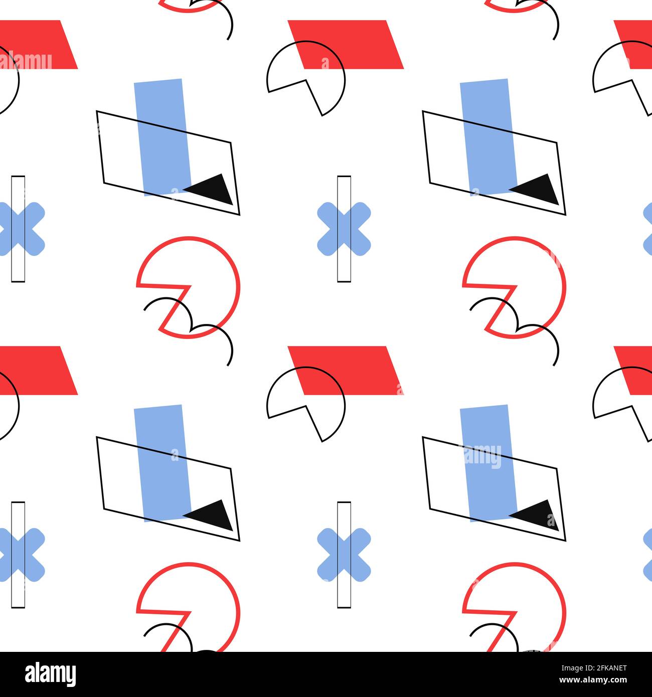 Color line memphis style Cut Out Stock Images & Pictures - Alamy