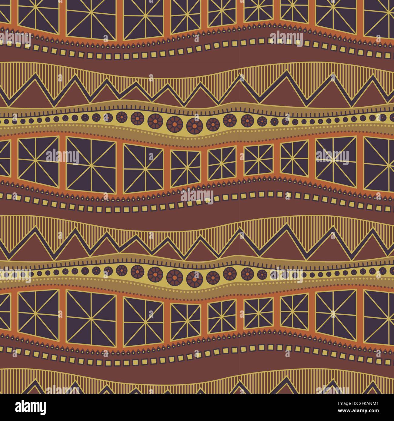 African pattern vector hi-res stock photography and images - Alamy