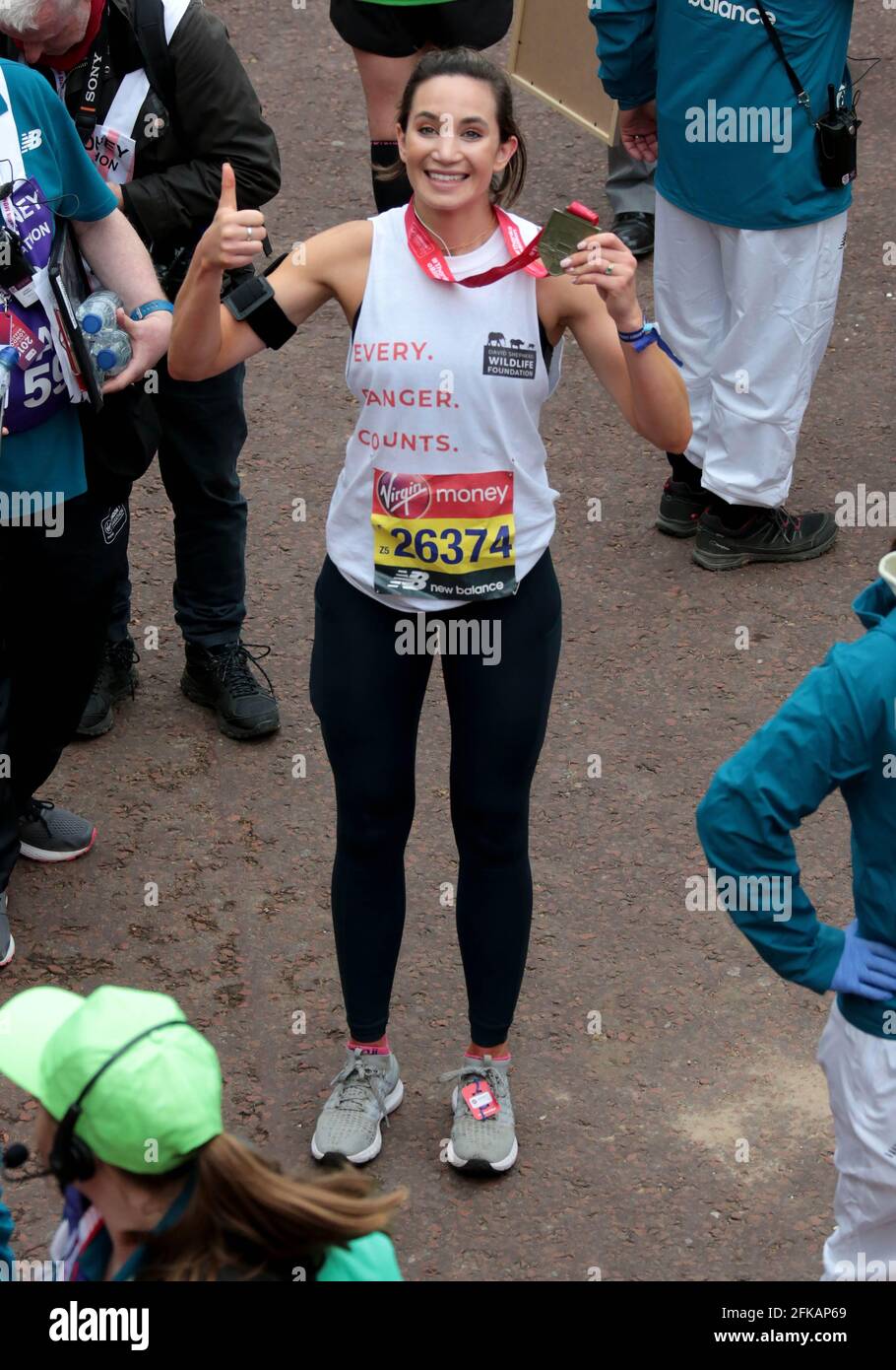 Apr 28, 2019 - London, England, UK - Virgin London Marathon 2019 ...