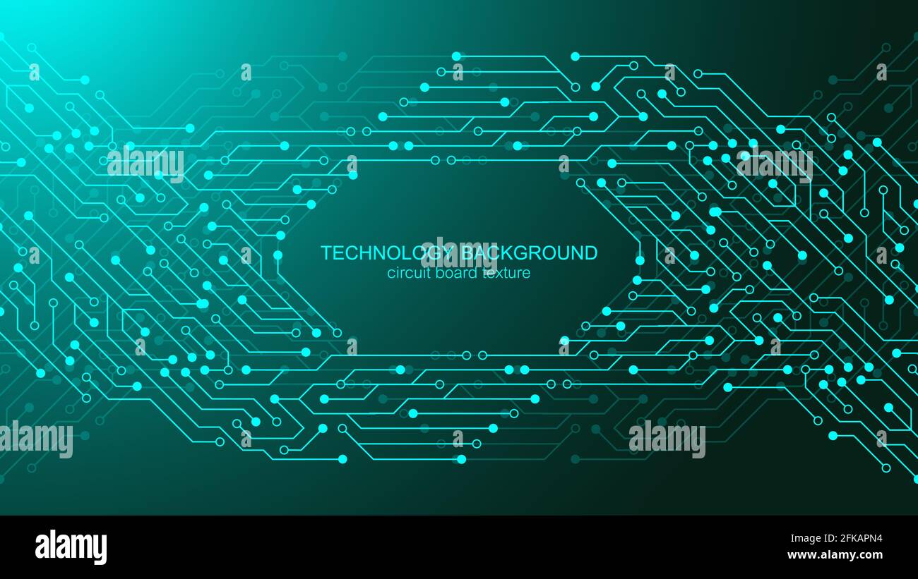 Computer motherboard vector background with circuit board electronic ...