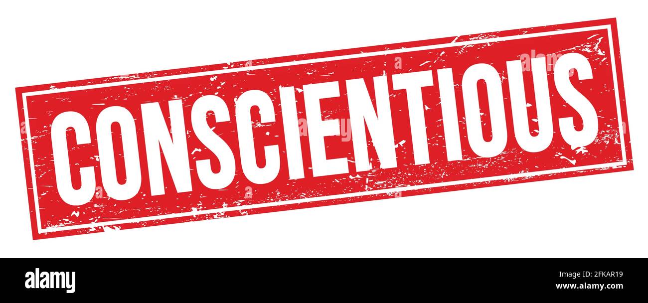 Conscientious text hi-res stock photography and images - Alamy