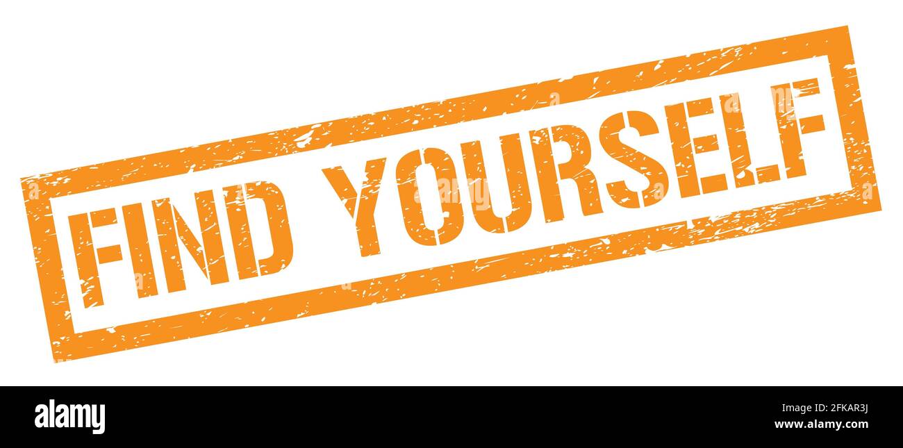 Find yourself word hi-res stock photography and images - Alamy
