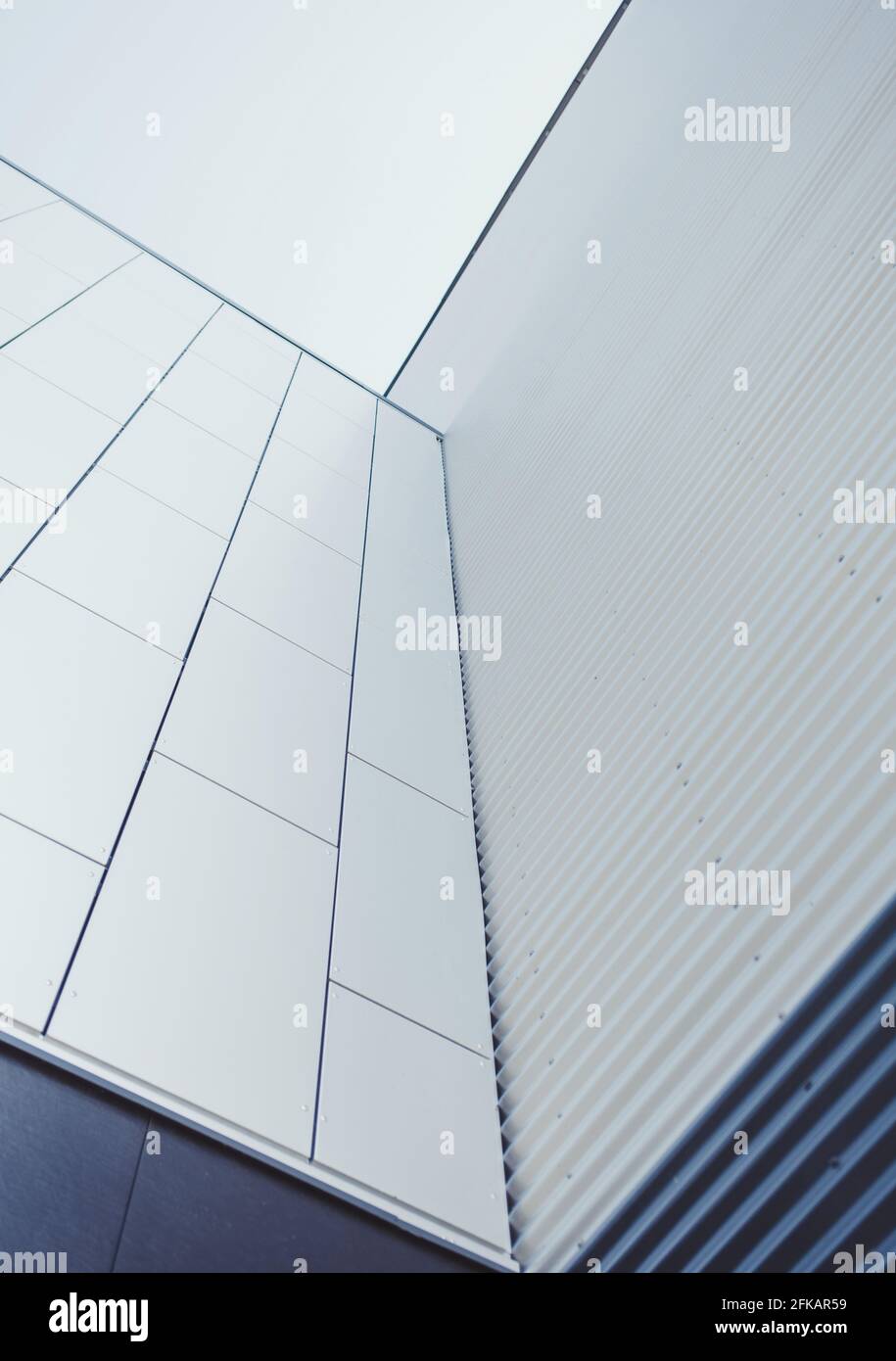 corner design of a modern building in Europe Stock Photo - Alamy