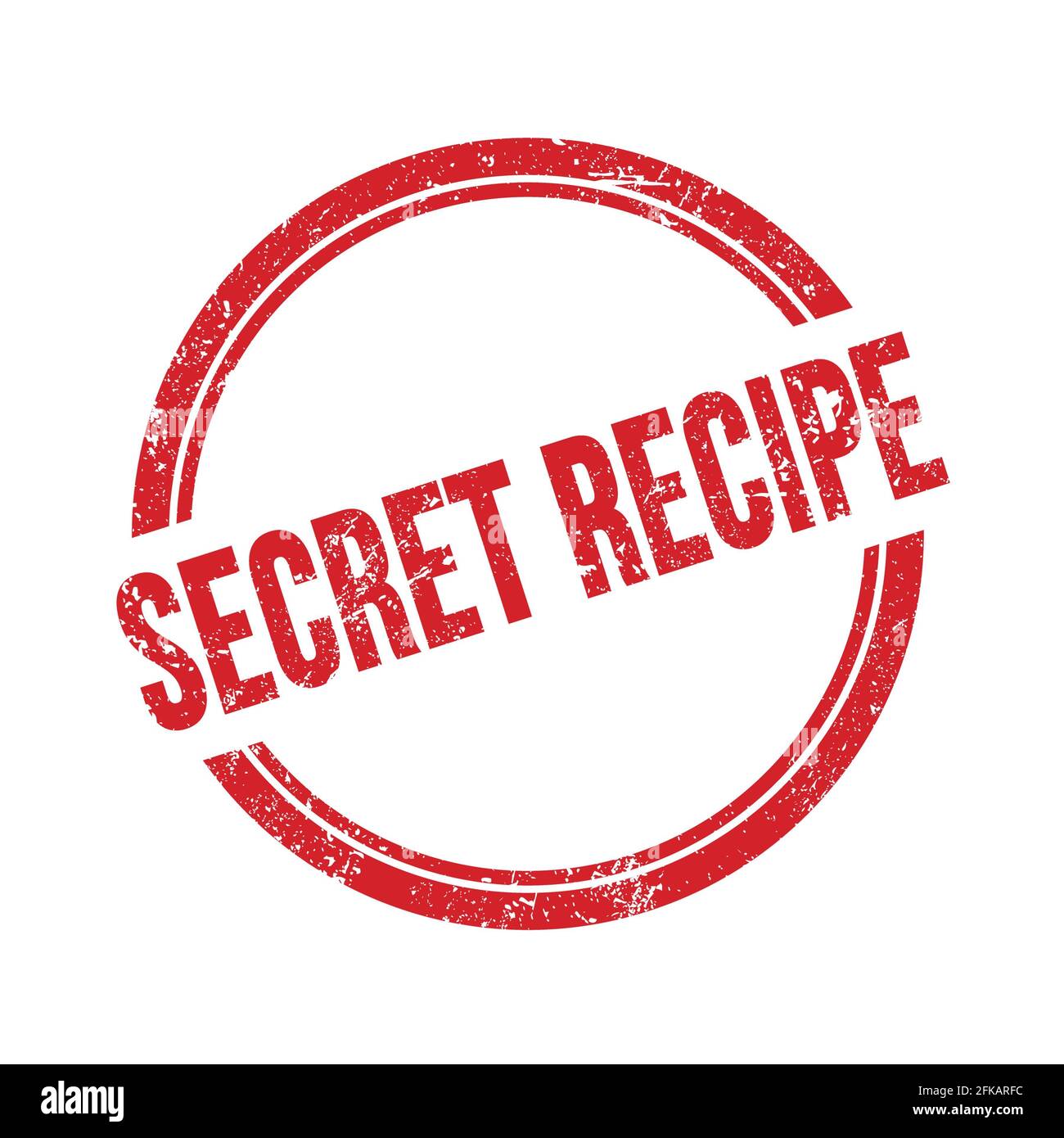 Secret recipe seal hi-res stock photography and images - Alamy