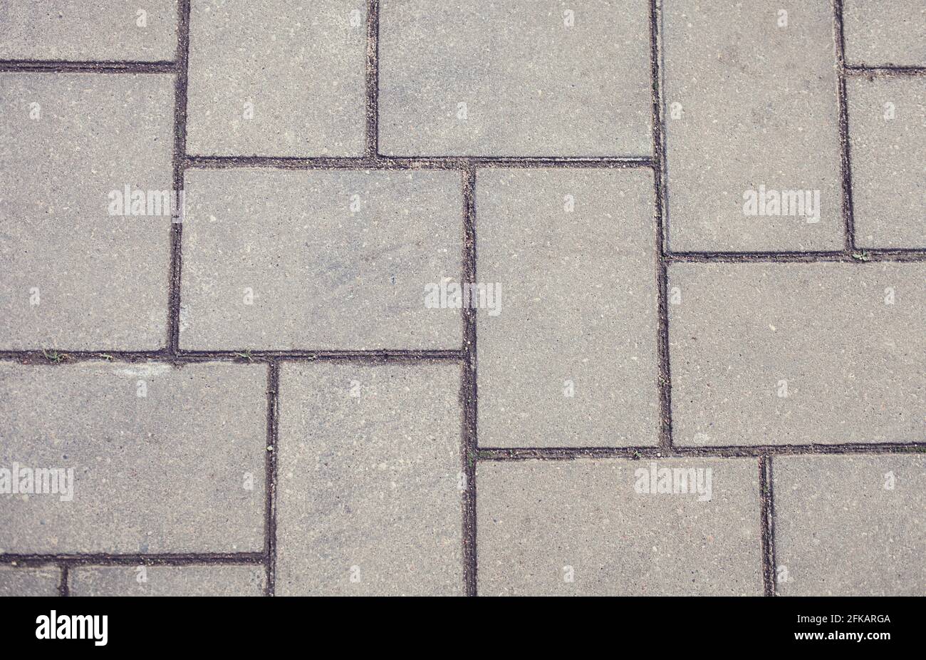texture squares gray street sidewalk in city Stock Photo - Alamy