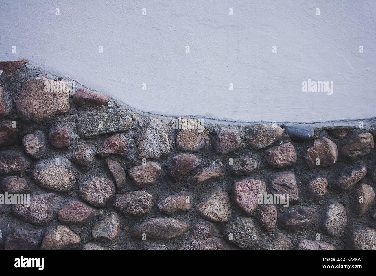 stone wall of an old antique house Stock Photo - Alamy