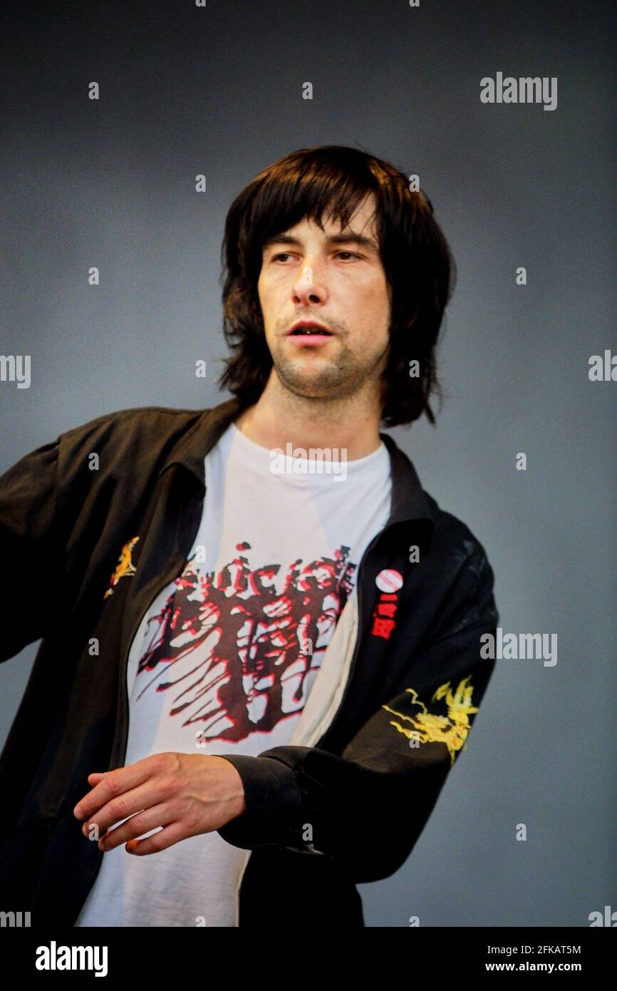 Bobby Gillespie - Primal Scream, V2002, Hylands Park, Chelmsford, Essex ...