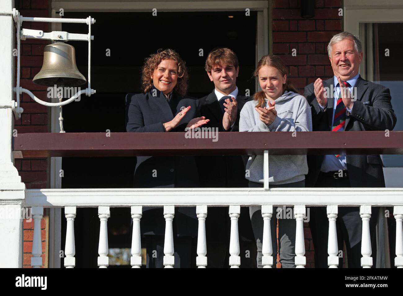 Captain tom moore family hi-res stock photography and images - Alamy