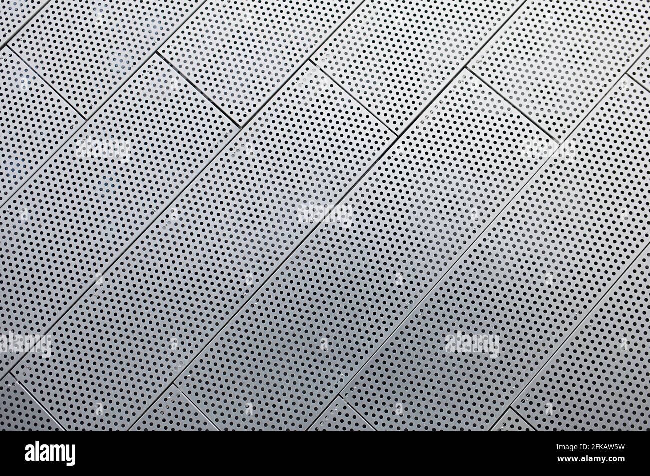 Perforated metal cladding hi-res stock photography and images - Alamy