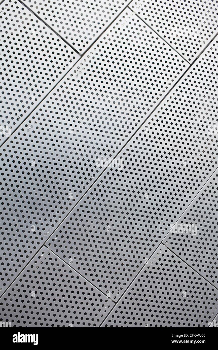 Metal shiny background. Facade of modern building Stock Photo - Alamy