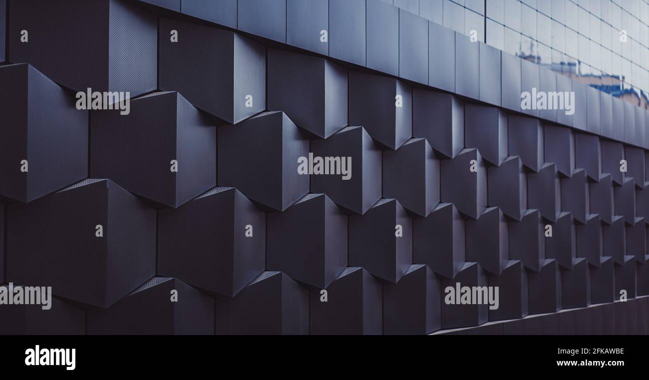 modern facade of the building. abstract architecture Stock Photo - Alamy
