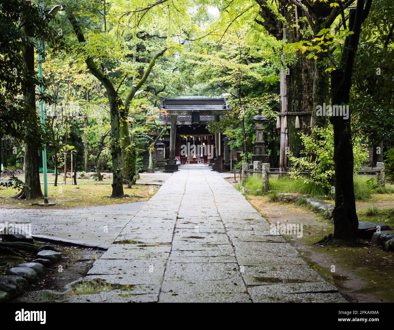 On the grounds of Akasaka Hikawa Shrine in Tokyo, Japan Stock Photo - Alamy