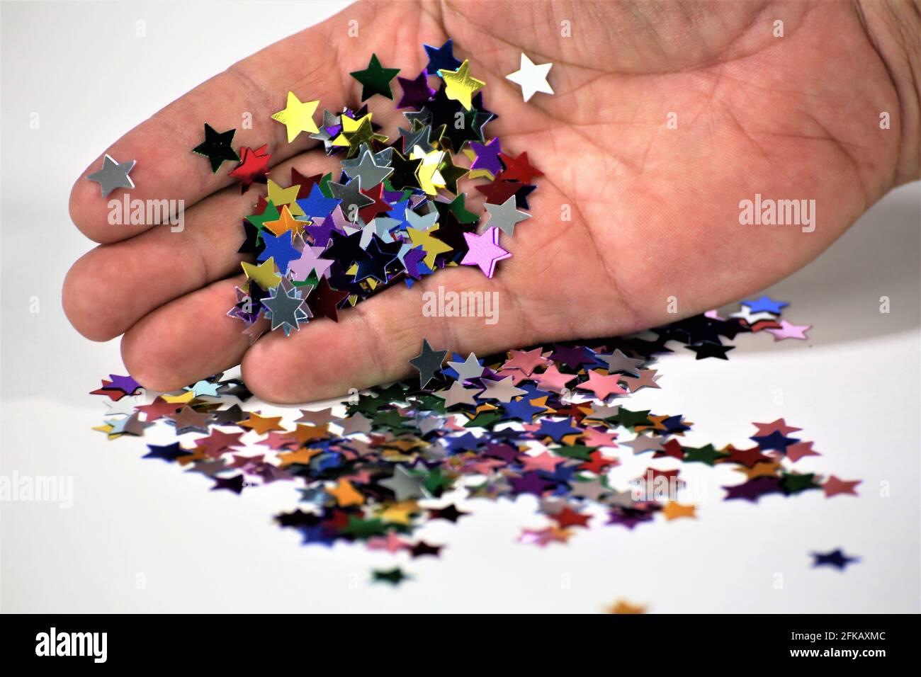 stars and confetti Stock Photo - Alamy