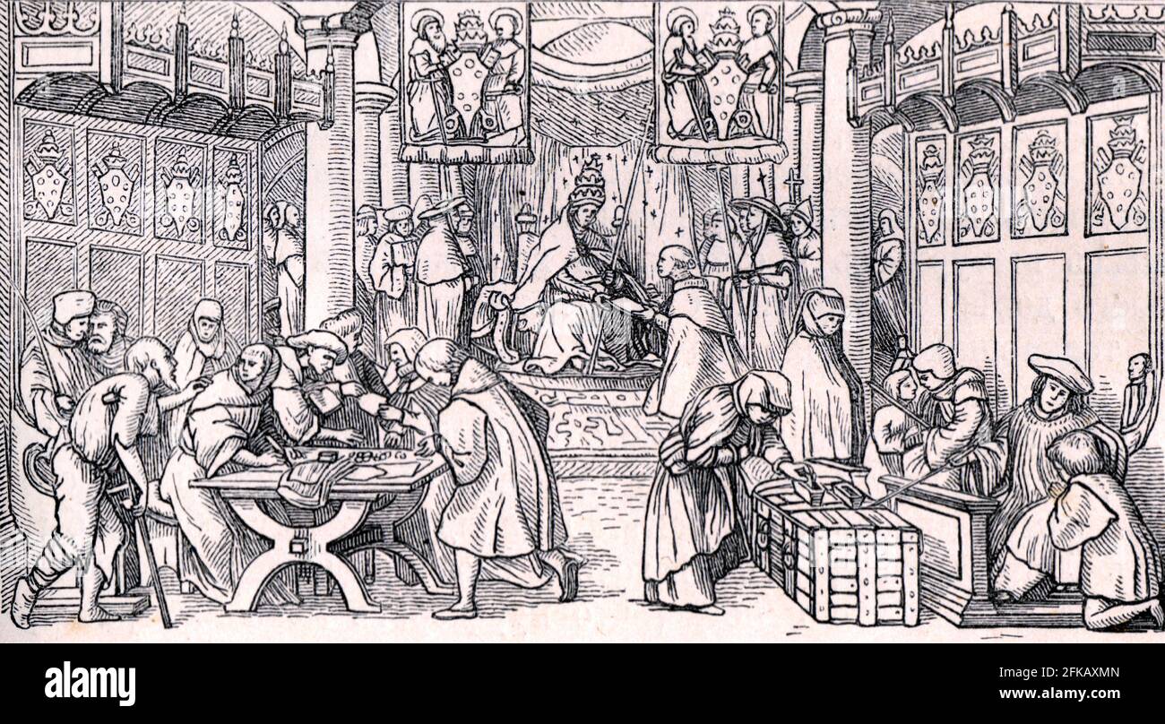 The sale of indulgences hi-res stock photography and images - Alamy