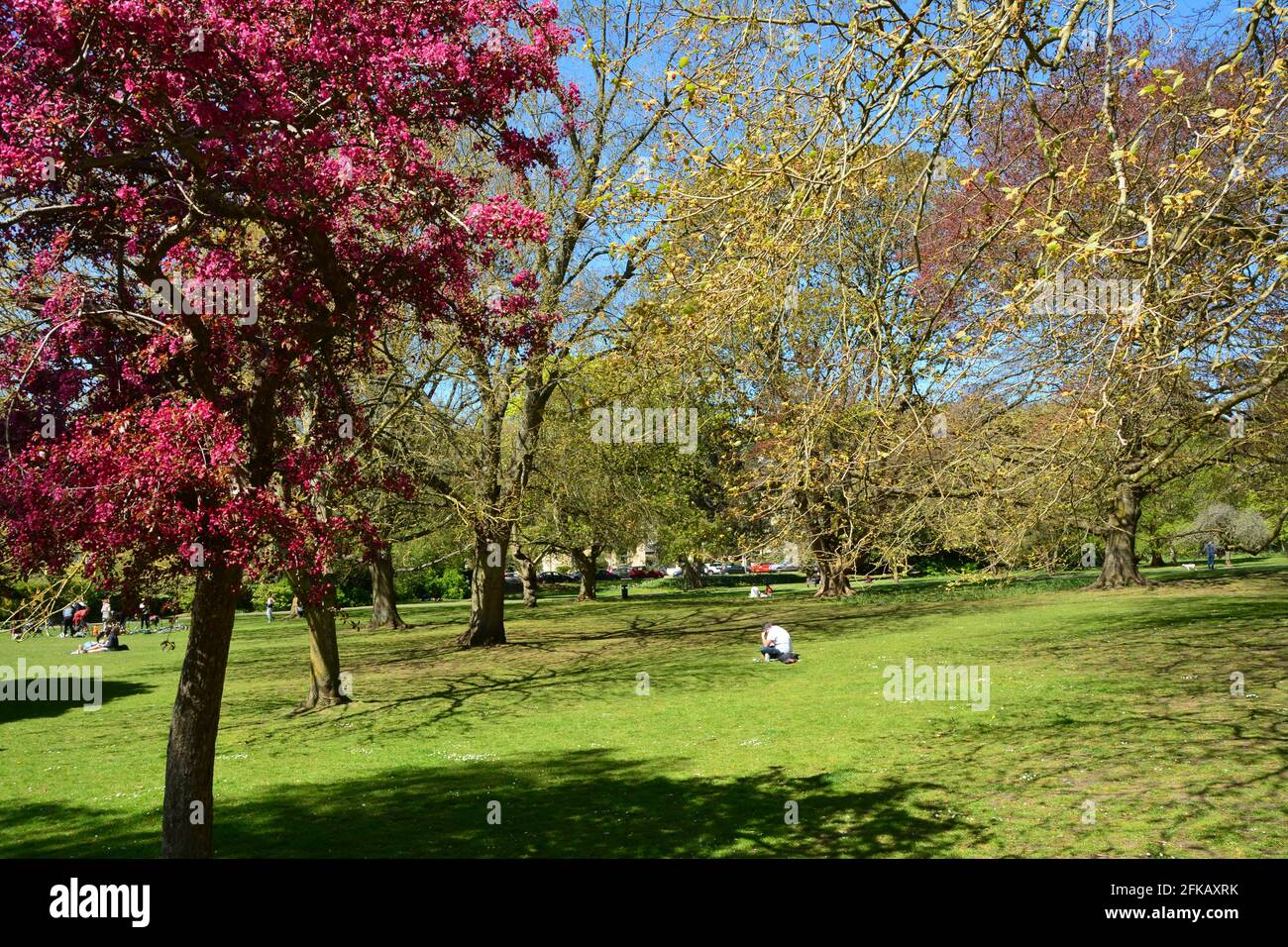Henrietta Park, Bath, England. April 25, 2021 Stock Photo - Alamy