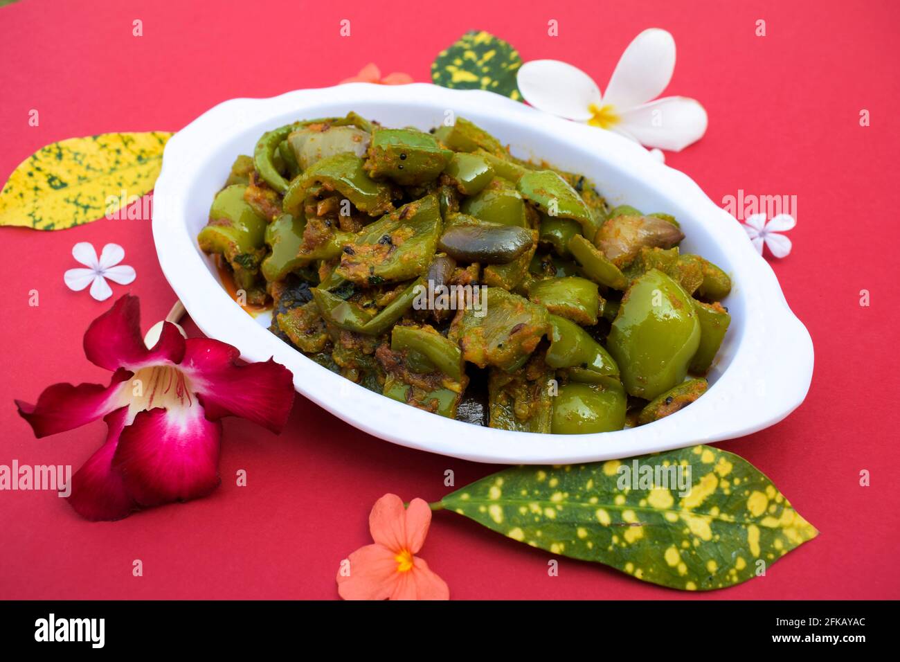 Shimla mirch ki sabji hi-res stock photography and images - Alamy
