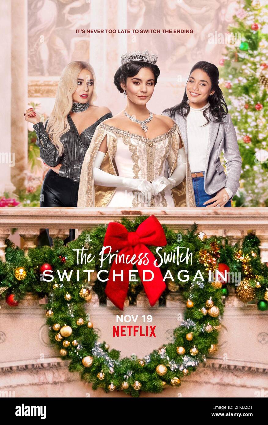 VANESSA HUDGENS in PRINCESS SWITCH, THE: SWITCHED AGAIN (2020 ...