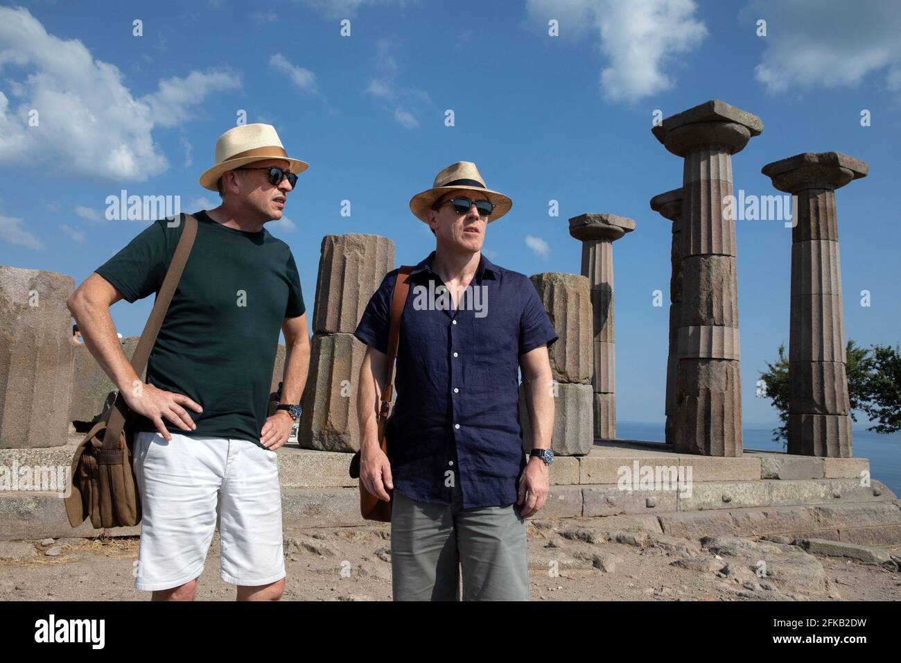 STEVE COOGAN and ROB BRYDON in THE TRIP TO GREECE (2020), directed by ...