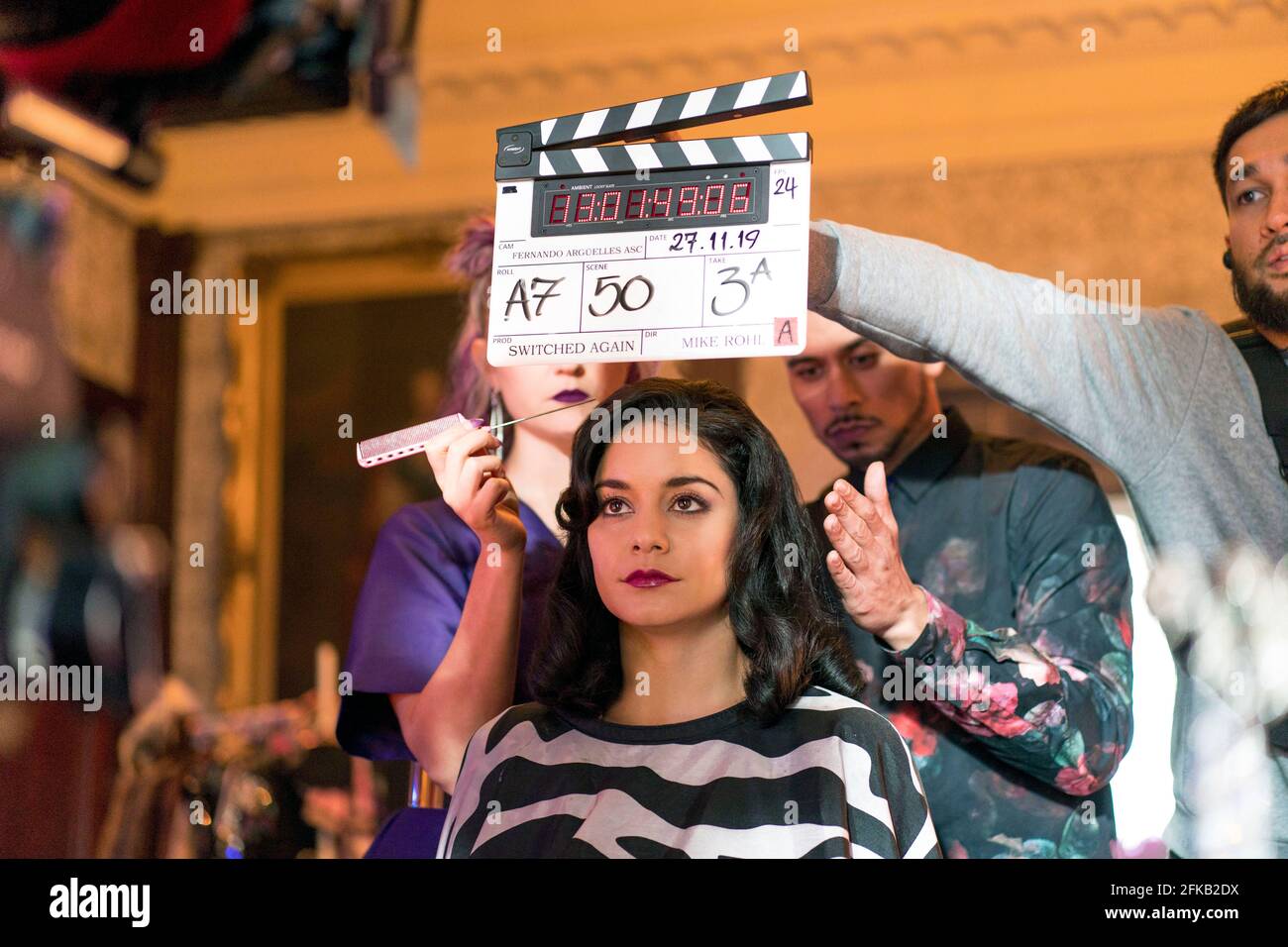 VANESSA HUDGENS in PRINCESS SWITCH, THE: SWITCHED AGAIN (2020 ...