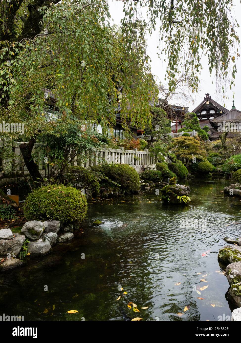 Minobu, Japan - October 19, 2017: On the grounds of Minobusan Kuonji ...