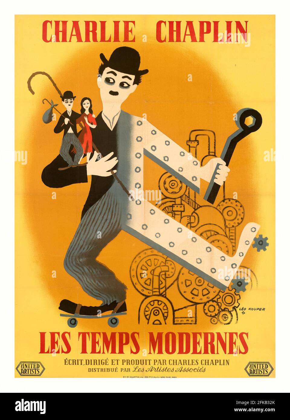 Modern Times 1936 Poster High Resolution Stock Photography and Images ...