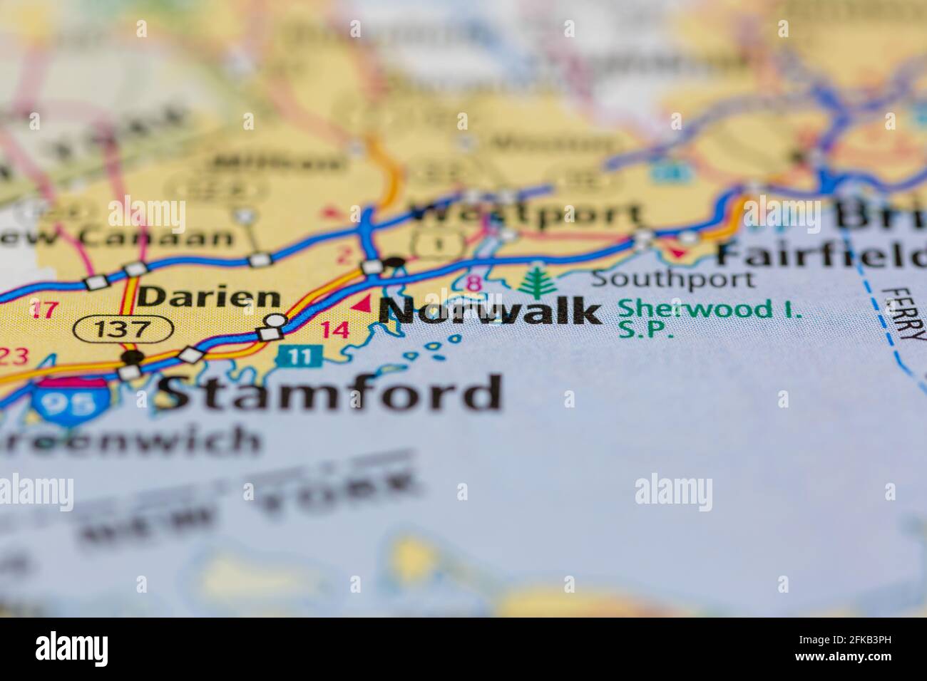 Mapa De Norwalk, California