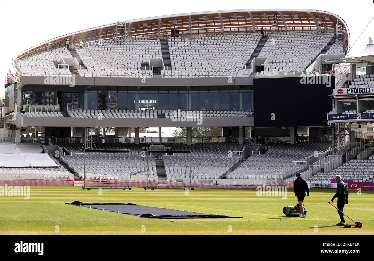 General view of the newly extended stands at Lord's Cricket Ground ...