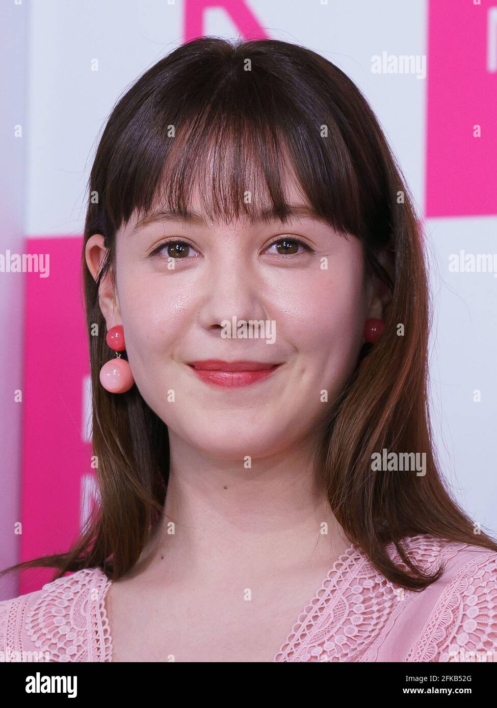 Tokyo, Japan. April 30, 2021: Japanese actress Reina Triendl attends ...