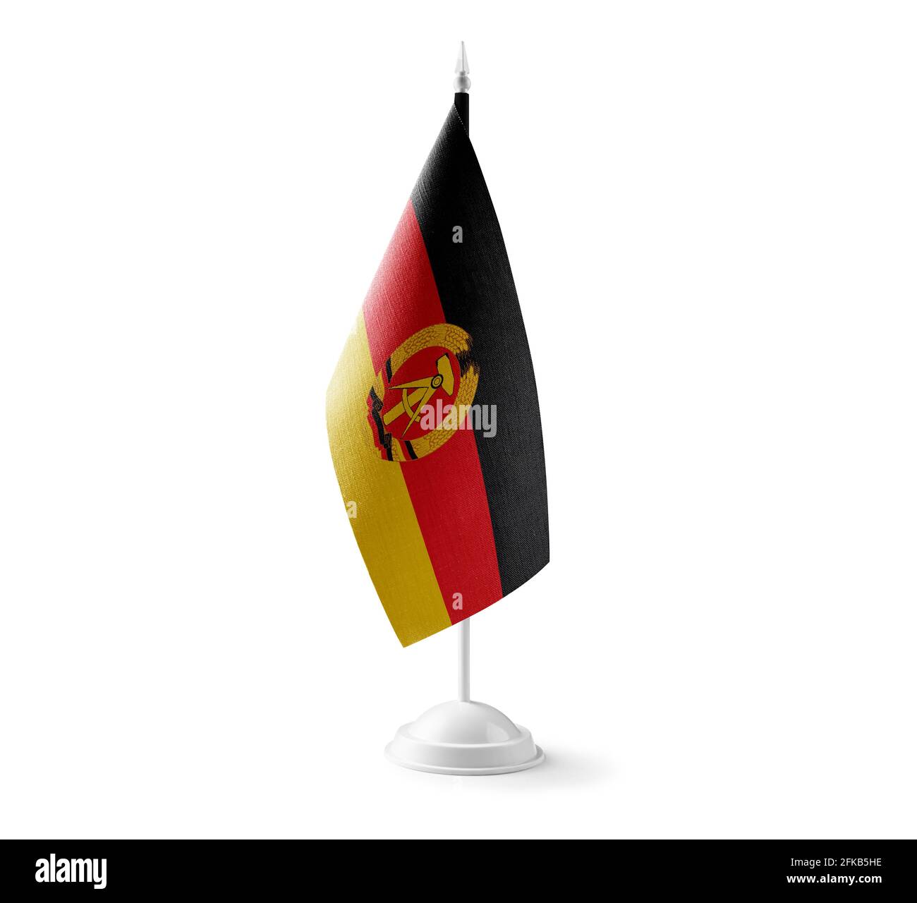Set of GDR national flags on a white background Stock Photo - Alamy