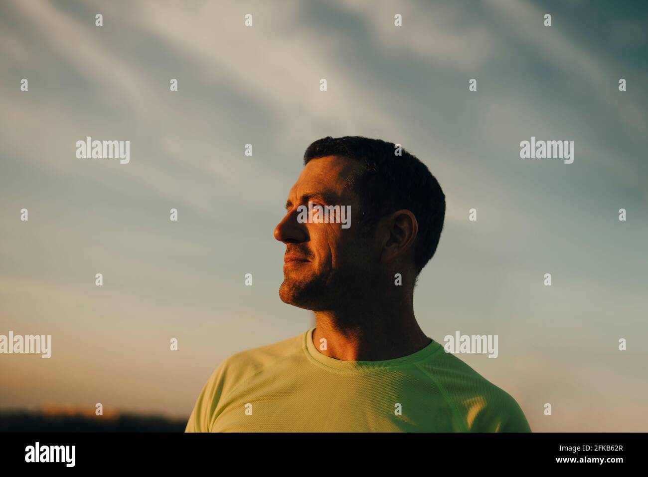 Male contemplating hi-res stock photography and images - Alamy