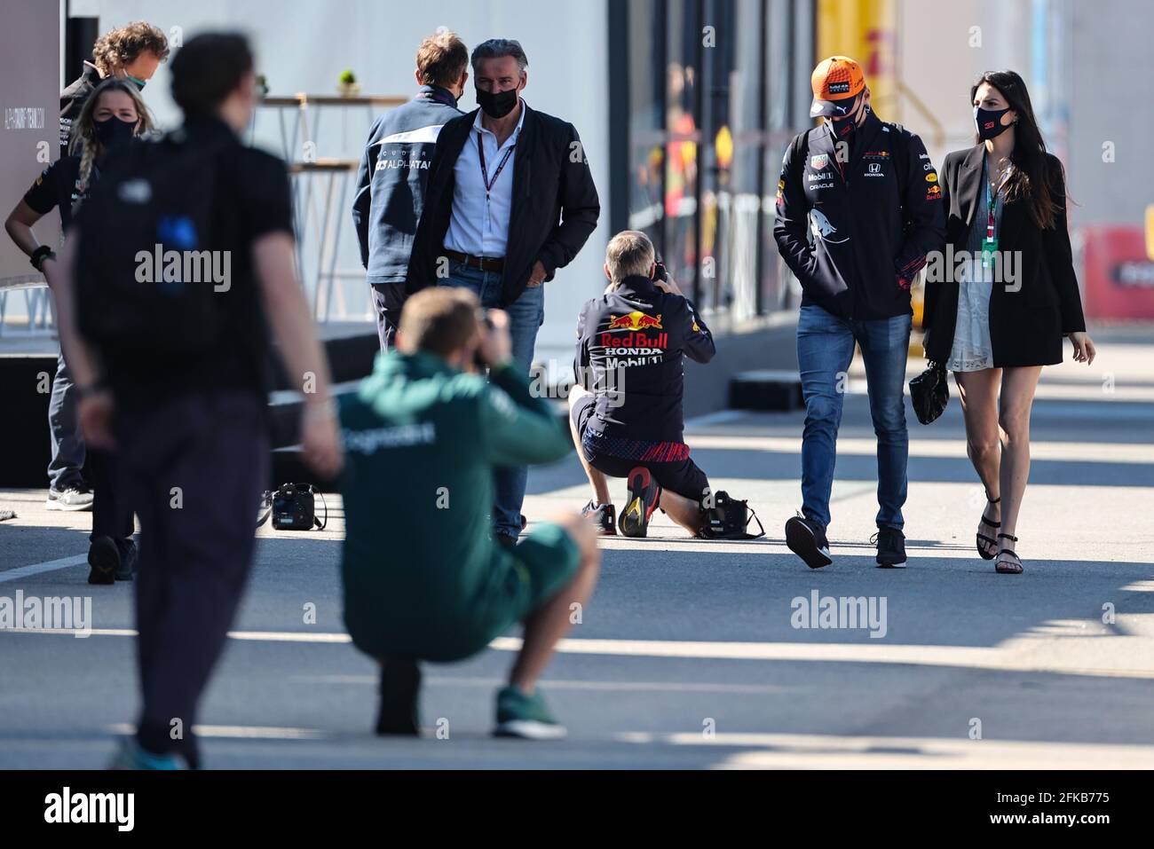 Portimao, Portugal. 30th Apr, 2021. Max Verstappen (NLD) Red Bull ...