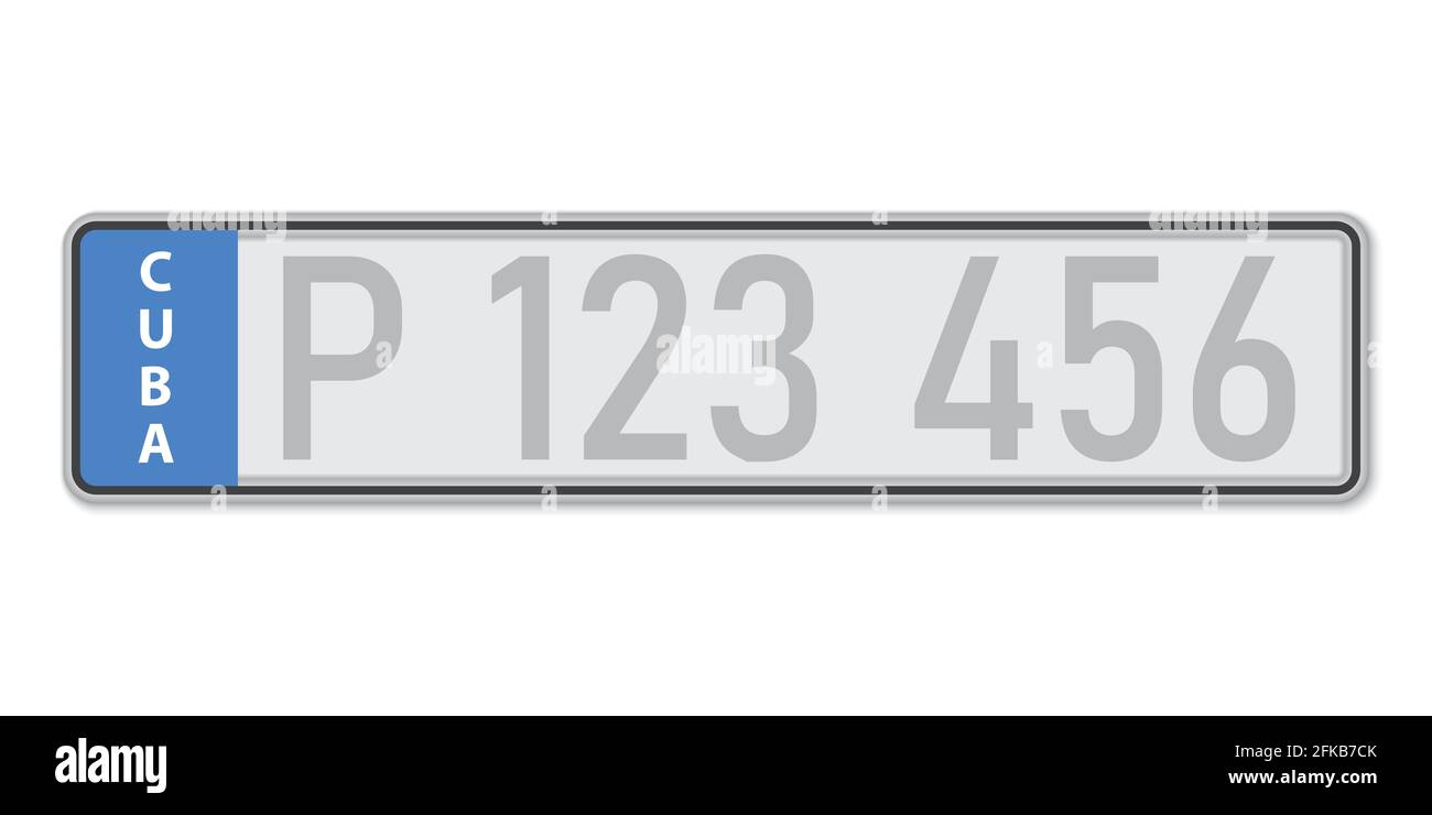 Havana License Plate