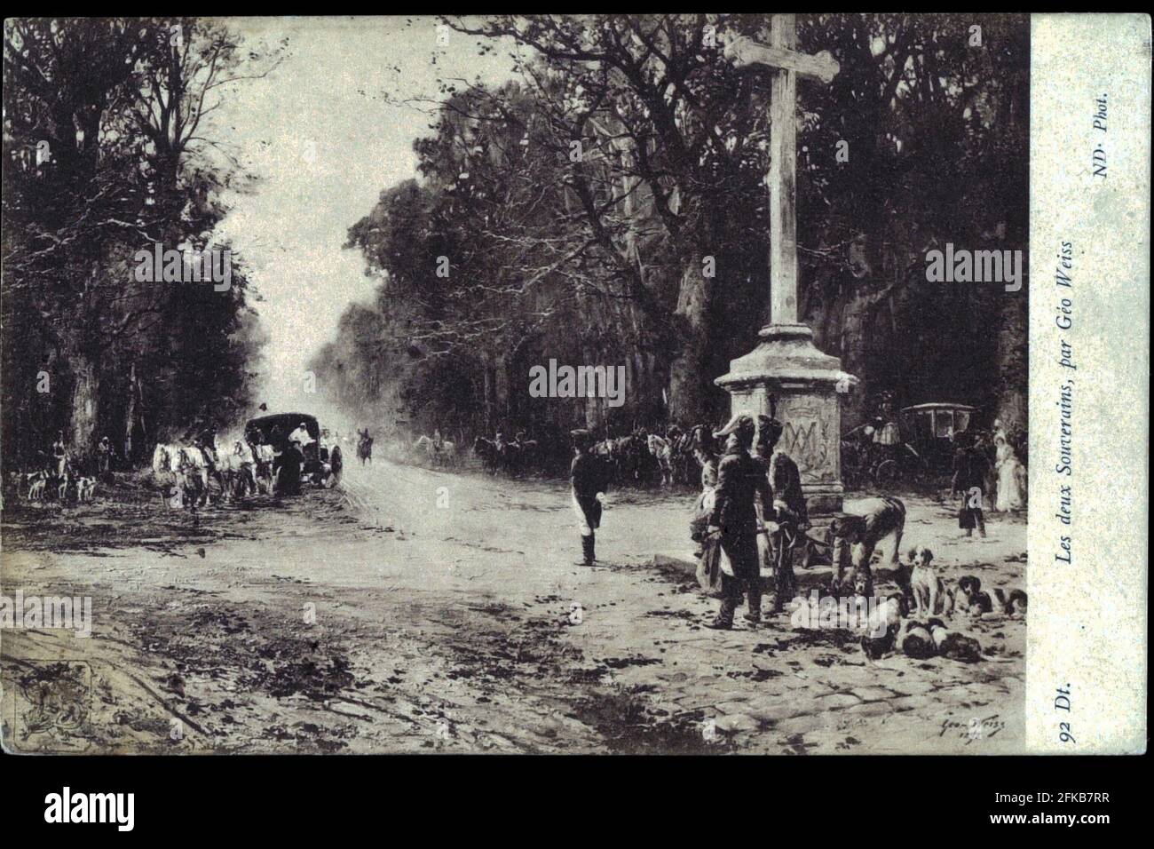 Napoleon Bonaparte. The Two Sovereigns. Paris, Fondation Napoléon Stock ...