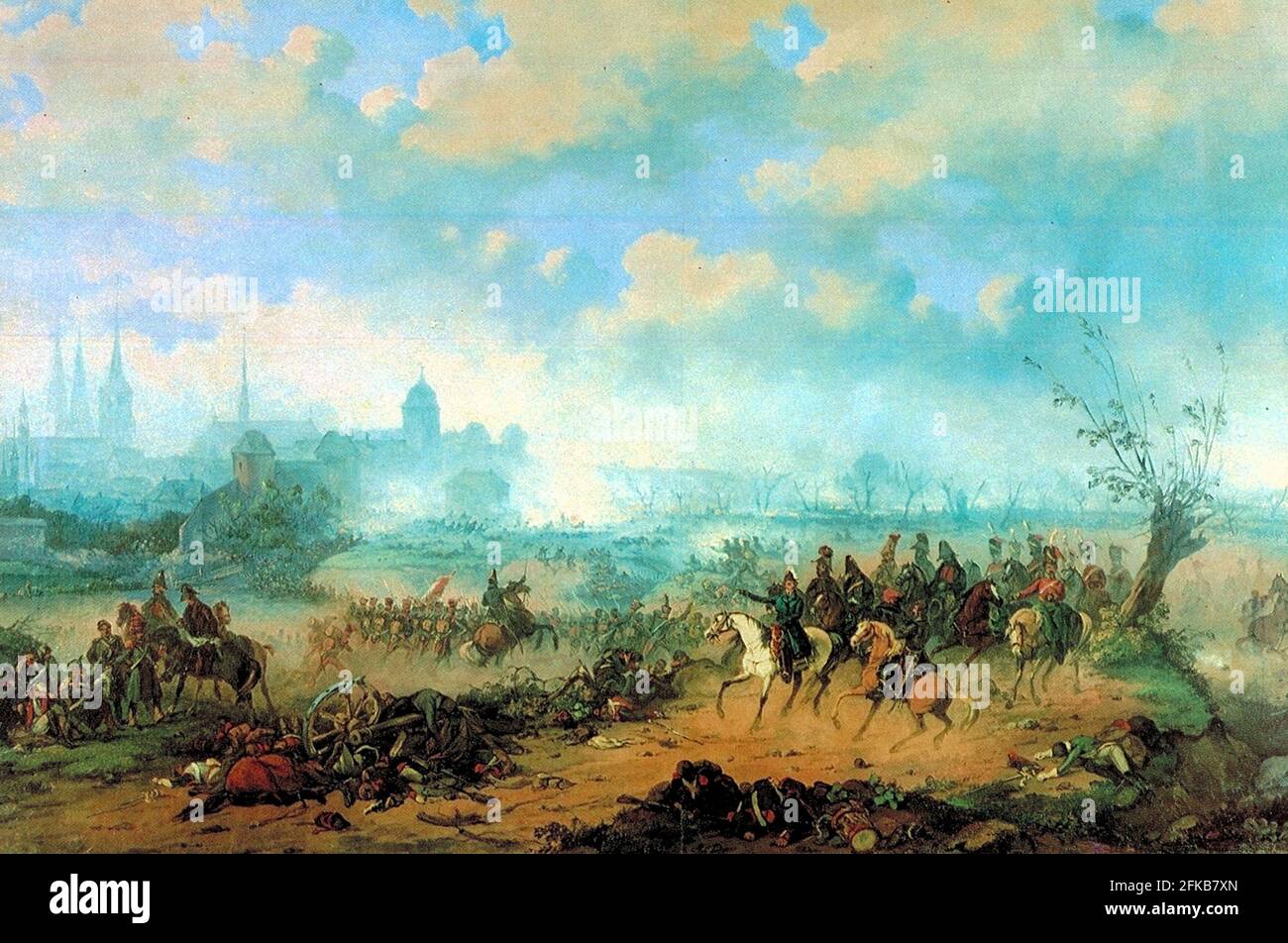 The Battle of Jena. 14th October 1806 Paris, Fondation Napoléon Stock ...