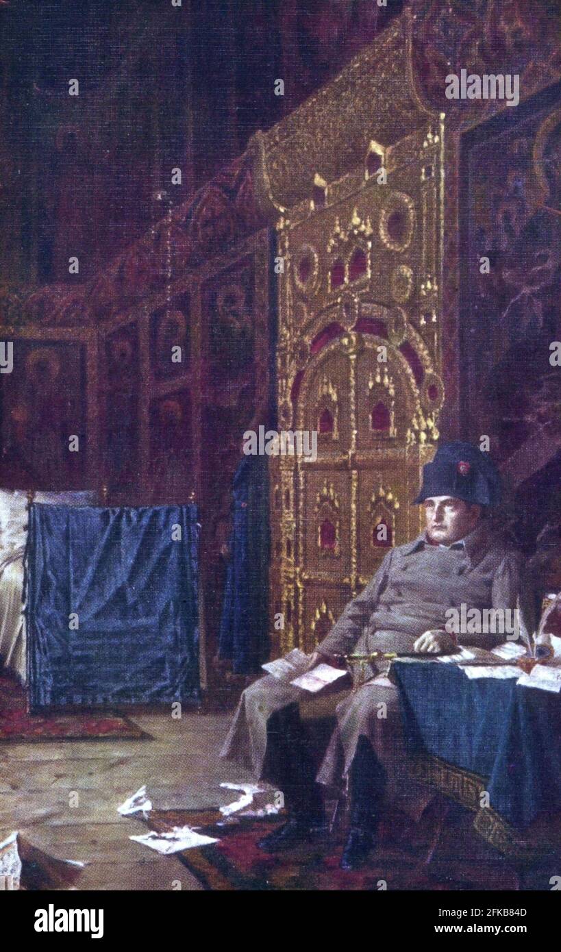 Napoleon 1812 coat hi-res stock photography and images - Alamy