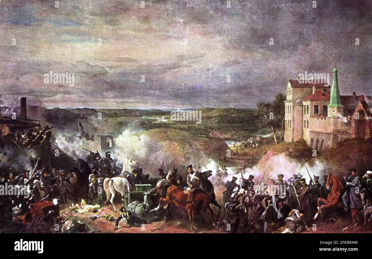 Battle russia napoleon 1812 hi-res stock photography and images - Alamy