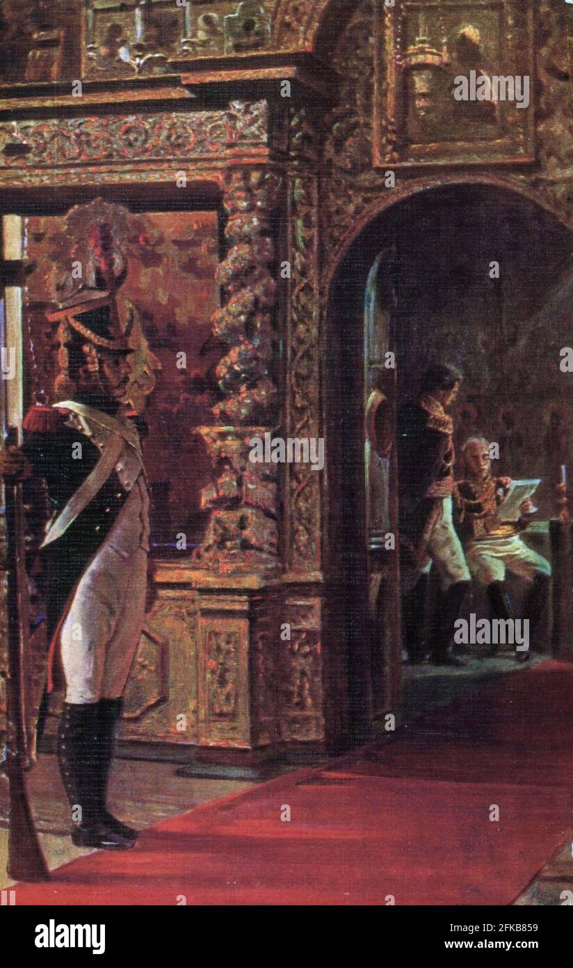 Russia Campaign. Moscow. 1812 Paris, Fondation Napoléon Stock Photo - Alamy