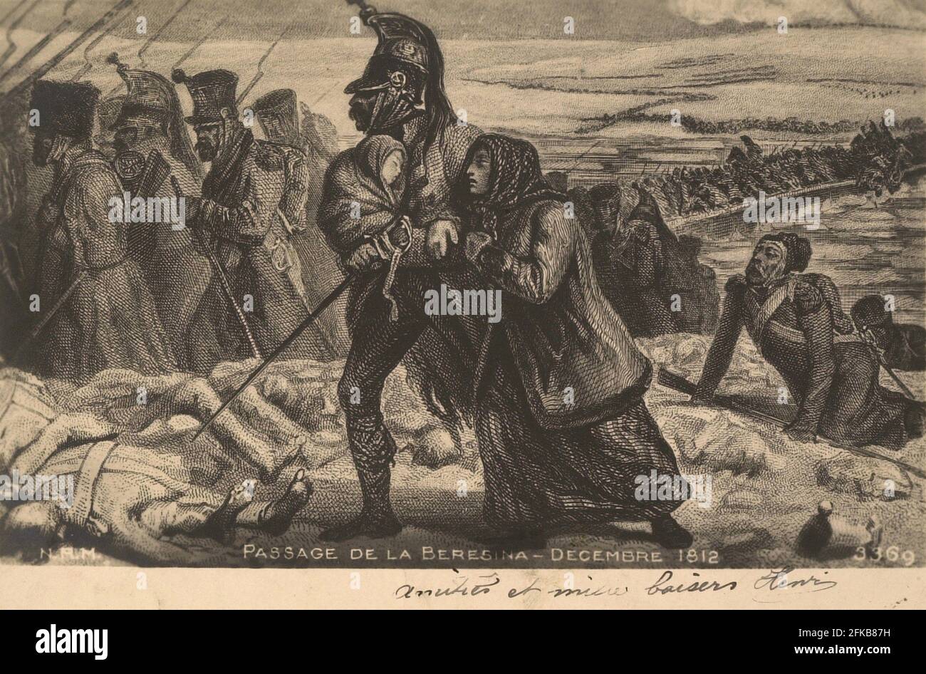 1812 crossing of the berezina hi-res stock photography and images - Alamy