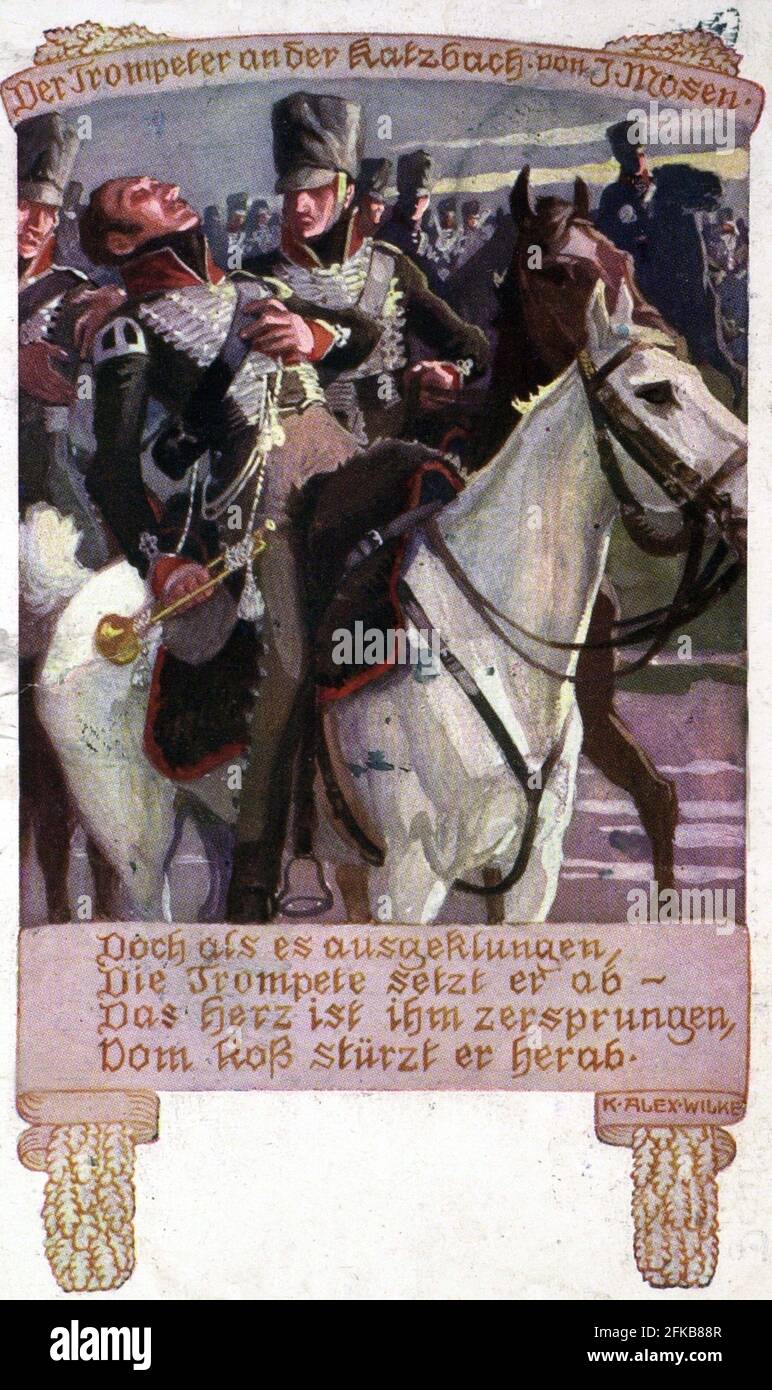 Soldiers during the Saxony Campaign. 1813 Paris, Fondation Napoléon ...