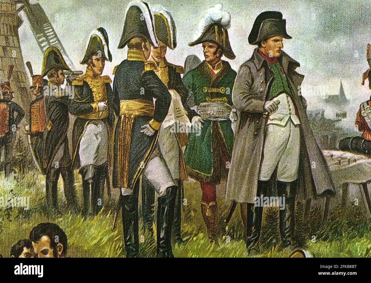 Napoleon I: Battle of Leipzig. Saxony Campaign. 16-18th October 1813 ...