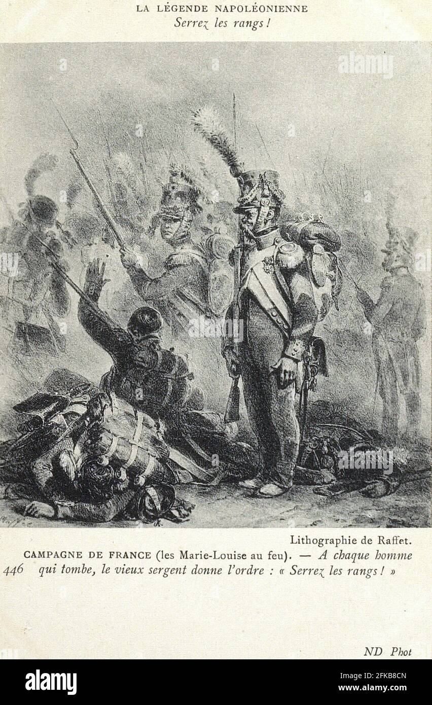 France Campaign: soldiers fighting. January-March 1814 Paris, Fondation ...