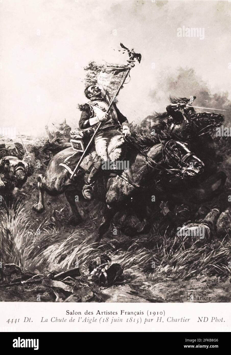 Bataille de Waterloo: the fall of the eagle. 18th June 1815 Paris ...