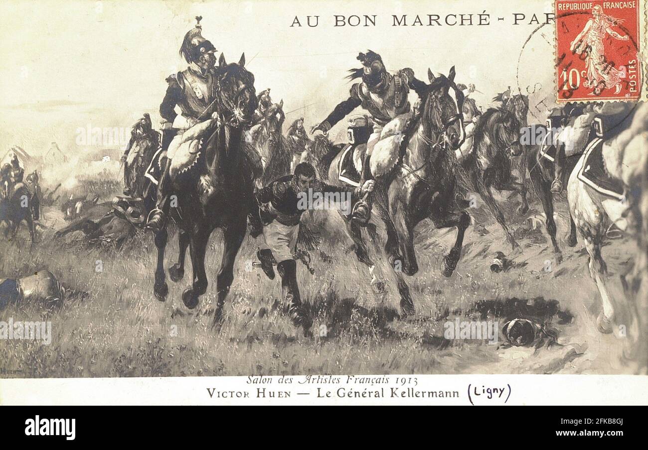 Battle of Waterloo: General Kellermann. 18th June 1815. Paris ...