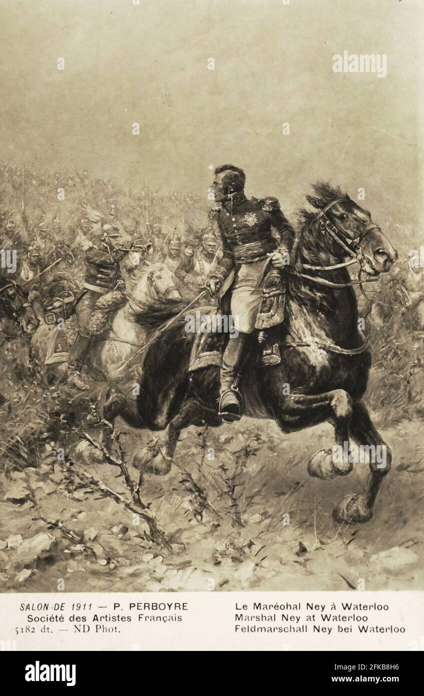 Bataille waterloo hi-res stock photography and images - Alamy