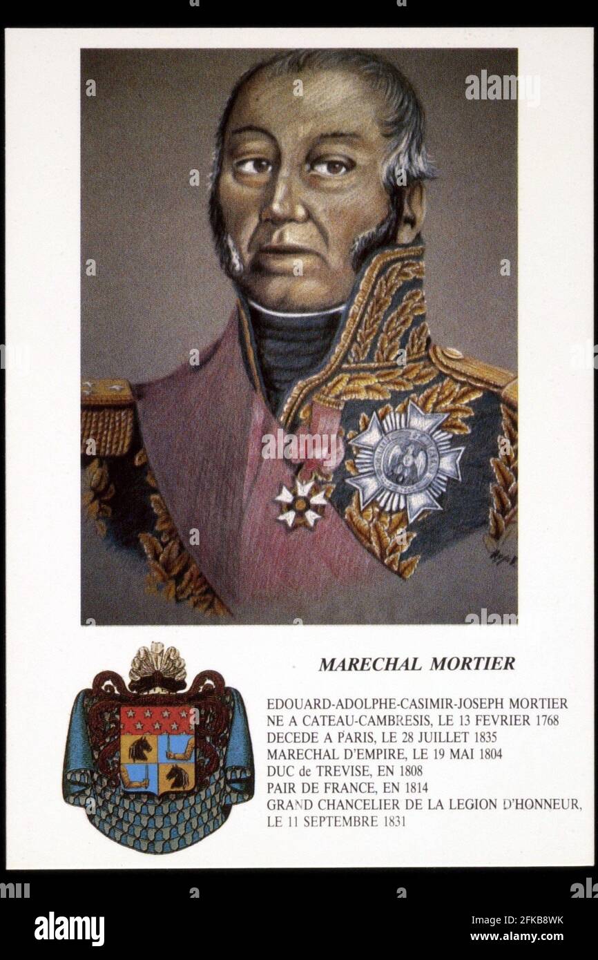 Portrait of mortier hi-res stock photography and images - Alamy