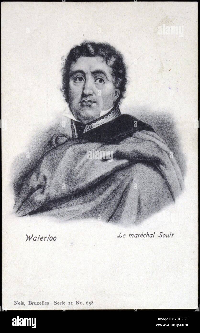 Portrait of Marshal Soult. Paris, Fondation Napoléon Stock Photo - Alamy