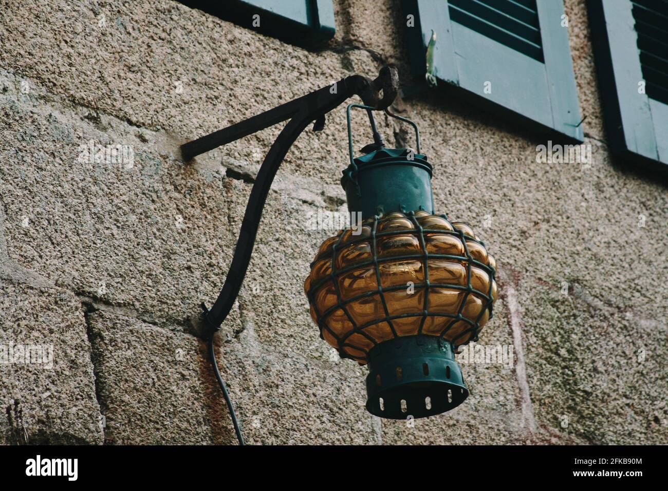 lamp detail typical of Brittany, France Stock Photo - Alamy