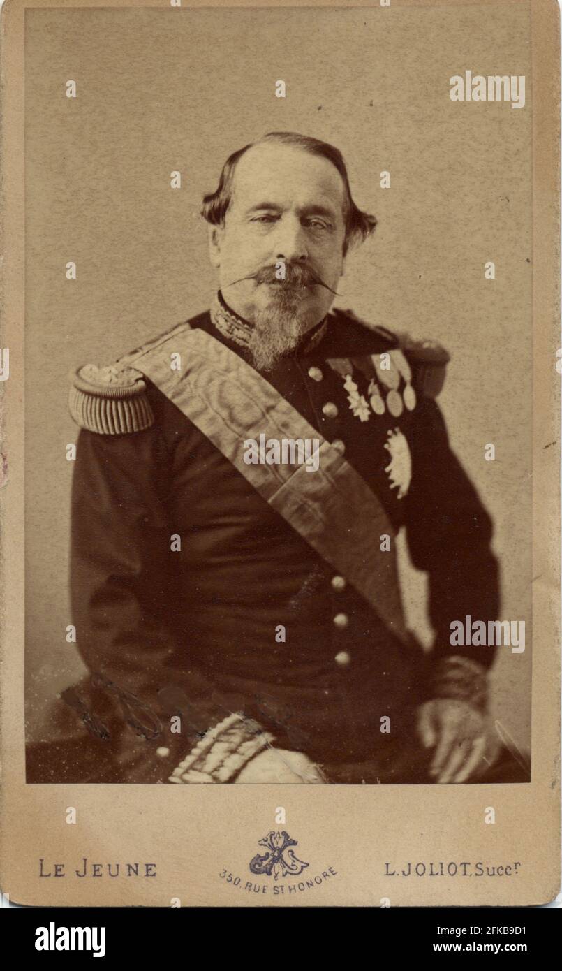 Charles-Louis-Napoleon Bonaparte (Napoleon III) (1808-1873). President ...