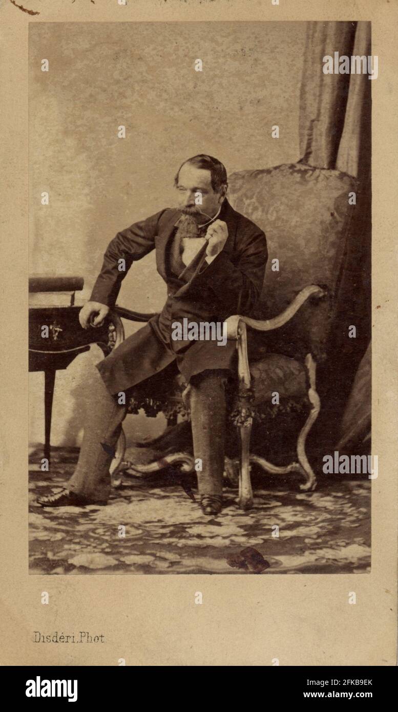 Charles-Louis-Napoleon Bonaparte (Napoleon III) (1808-1873). President ...