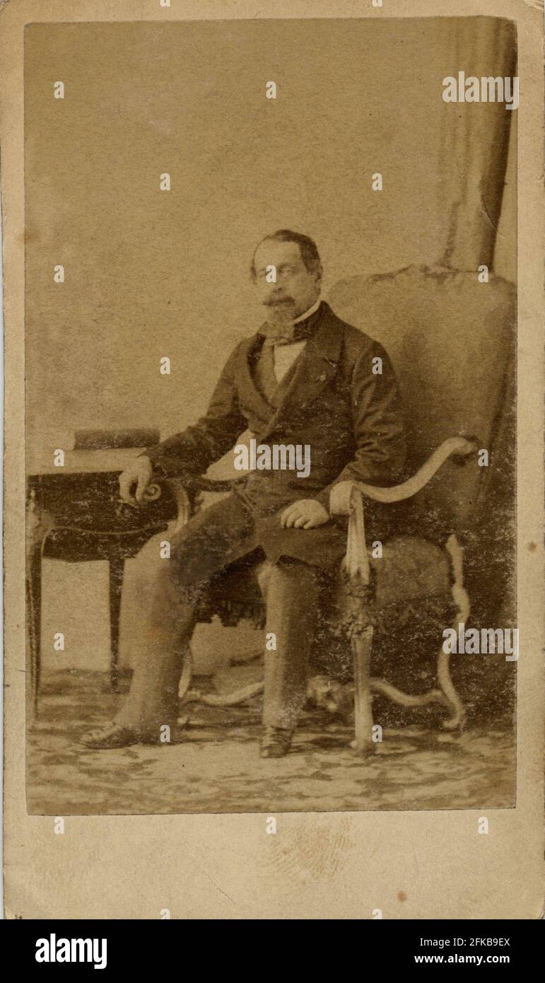 Charles-Louis-Napoleon Bonaparte (Napoleon III) (1808-1873). President ...